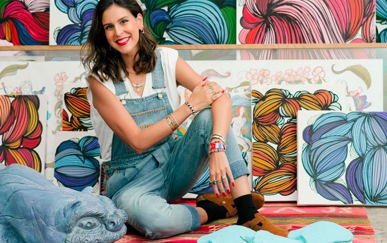 Ciccy Halpern - Entre formas e cores!